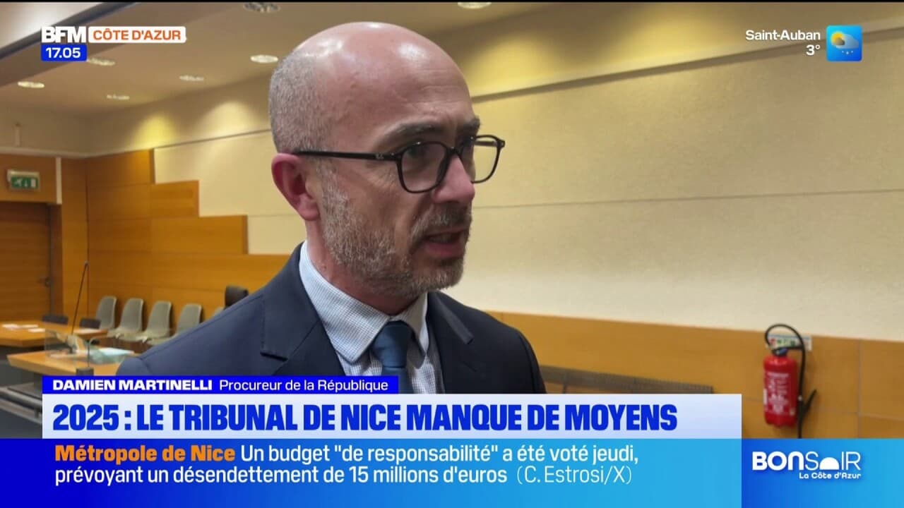 Nice: le tribunal judiciaire manque de moyens face à une charge de ...