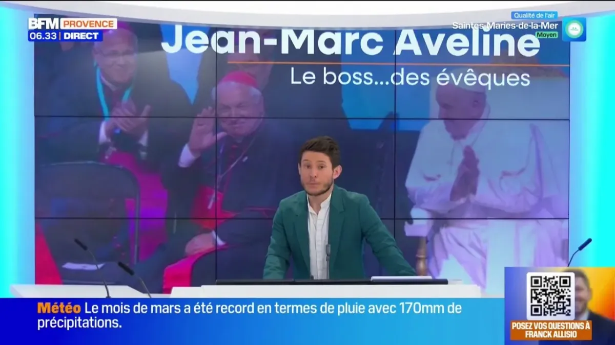 Le Cardinal Jean-Marc Aveline, archevêque de Marseille, élu patron des ...