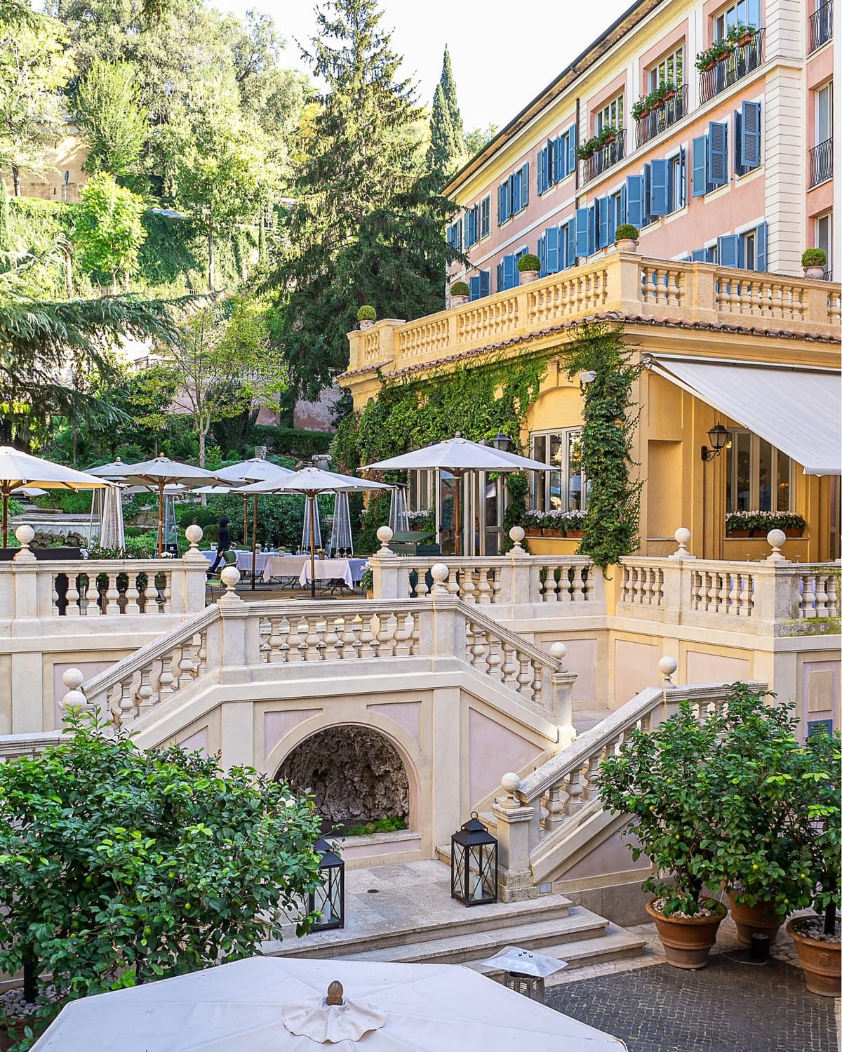 Un dîner au cœur du plus beau jardin de Rome: la nouvelle initiative ...