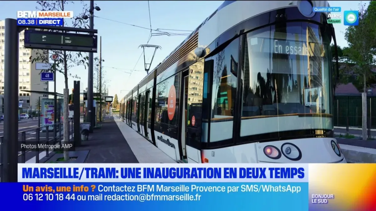 Marseille : une inauguration finalement en deux temps pour l'extension ...