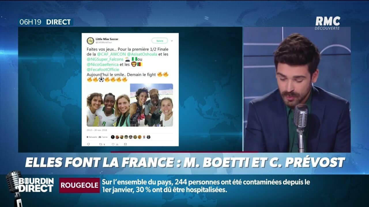 "Elles font la France": Candice Prévost et Mélina Boetti