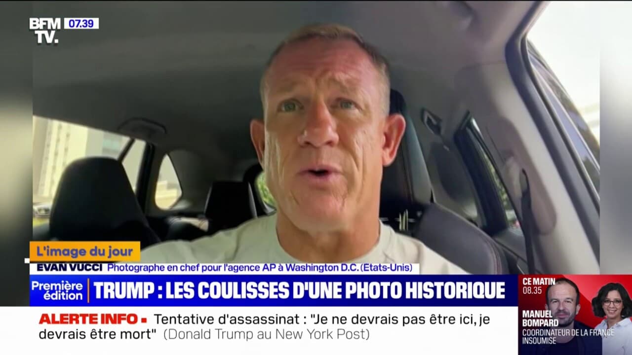 Tentative d'assassinat de Donald Trump: les coulisses de la photo d ... Tentative d'assassinat de Donald Trump: les coulisses de la photo d ...