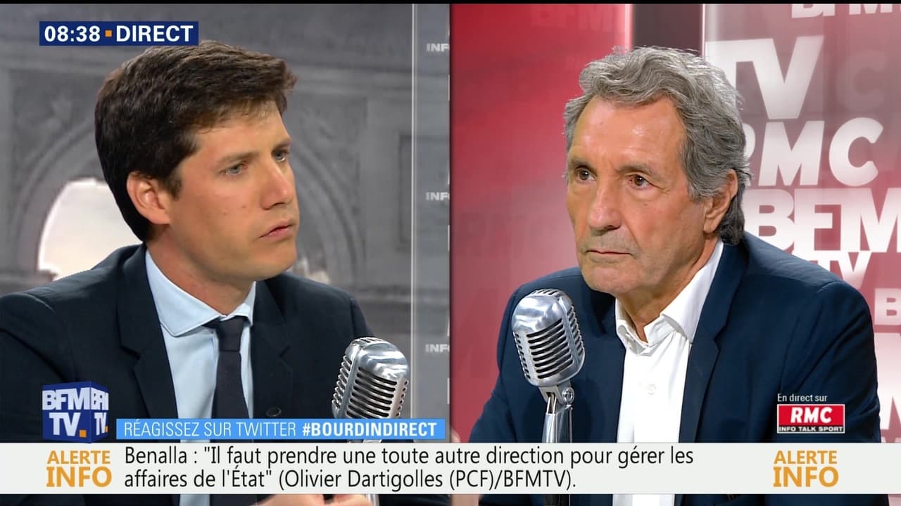 Julien Denormandie face à Jean-Jacques Bourdin en direct