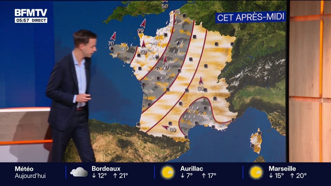 Un vendredi 31 octobre partiellement ensoleillé avec du vent attendu ...