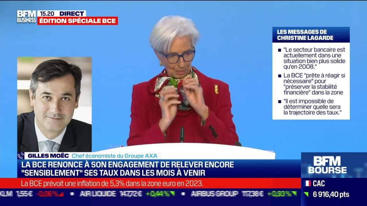 Gilles Moëc (Groupe AXA) : Zone euro, la BCE relève ses prévisions de ...