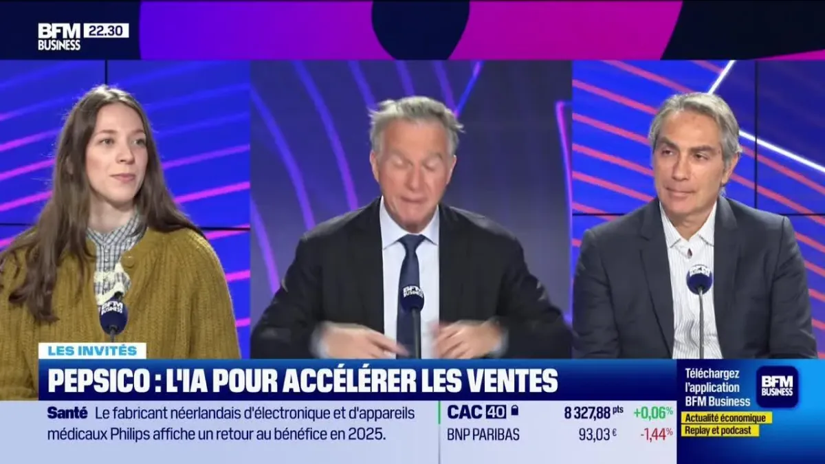 PepsiCo : l’IA pour accélérer les ventes - 10/02
