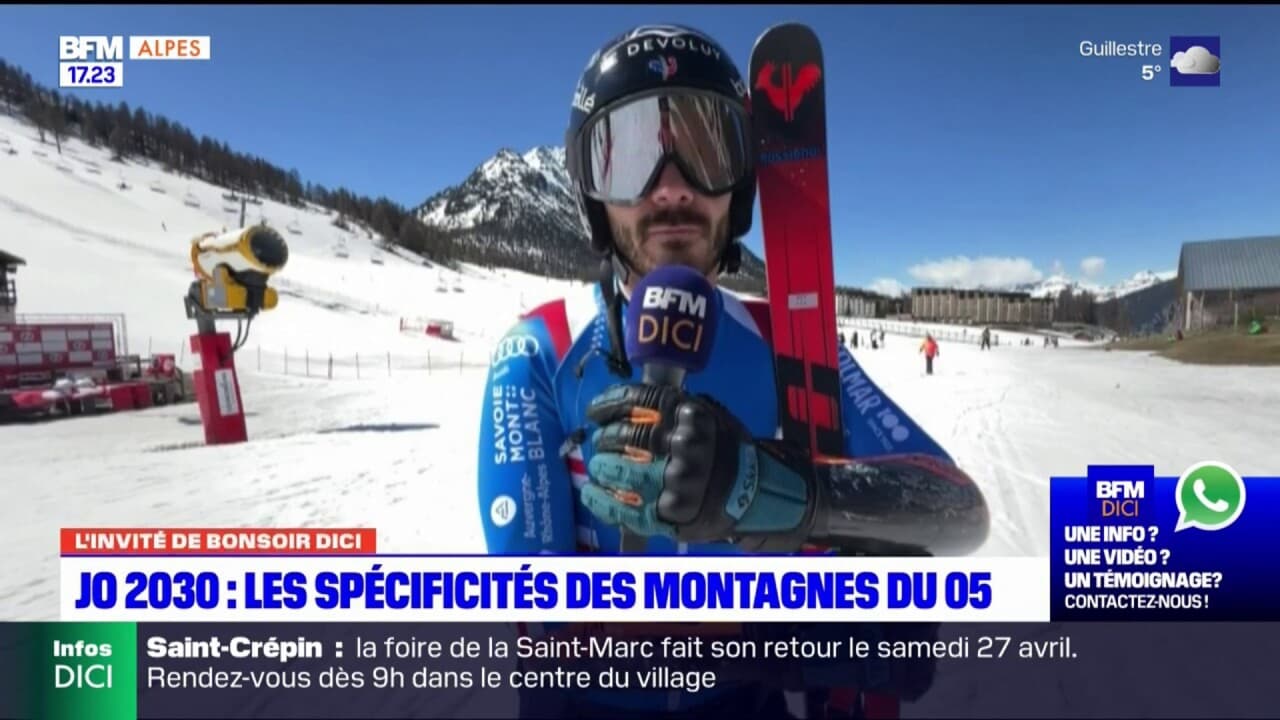 Ski alpin: Cyprien Sarrazin met en avant les Hautes-Alpes, un ...