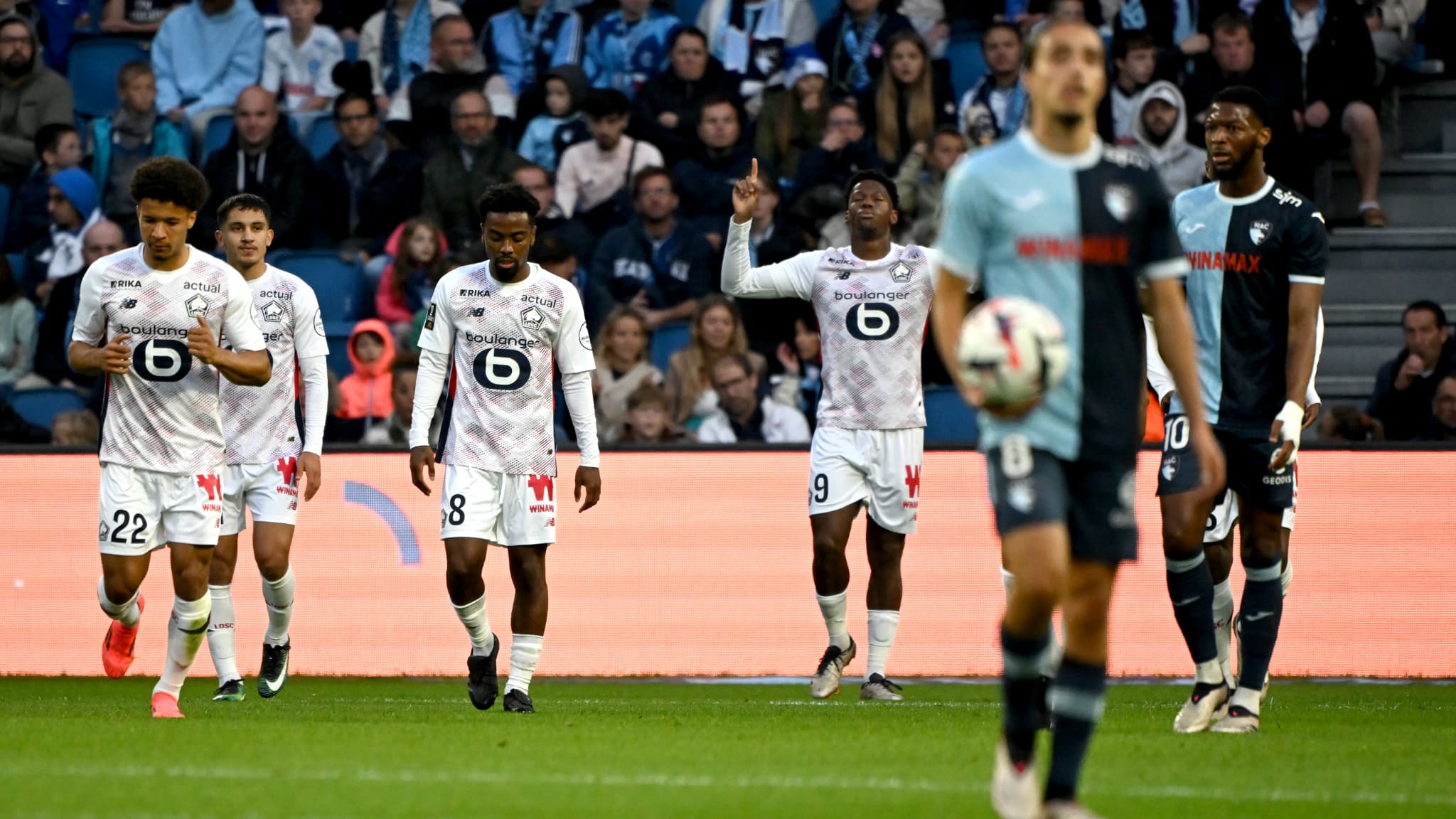 Le Havre-Lille: David s'offre un triplé et permet aux Dogues de renouer ...