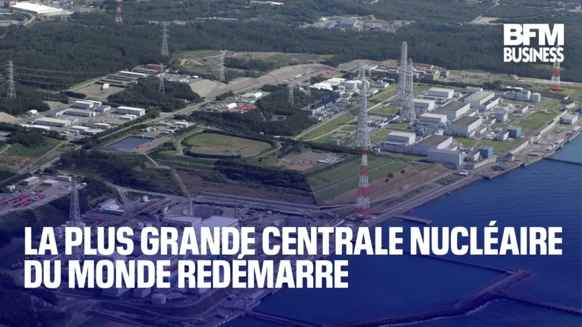La plus grande centrale nucléaire du monde redémarre