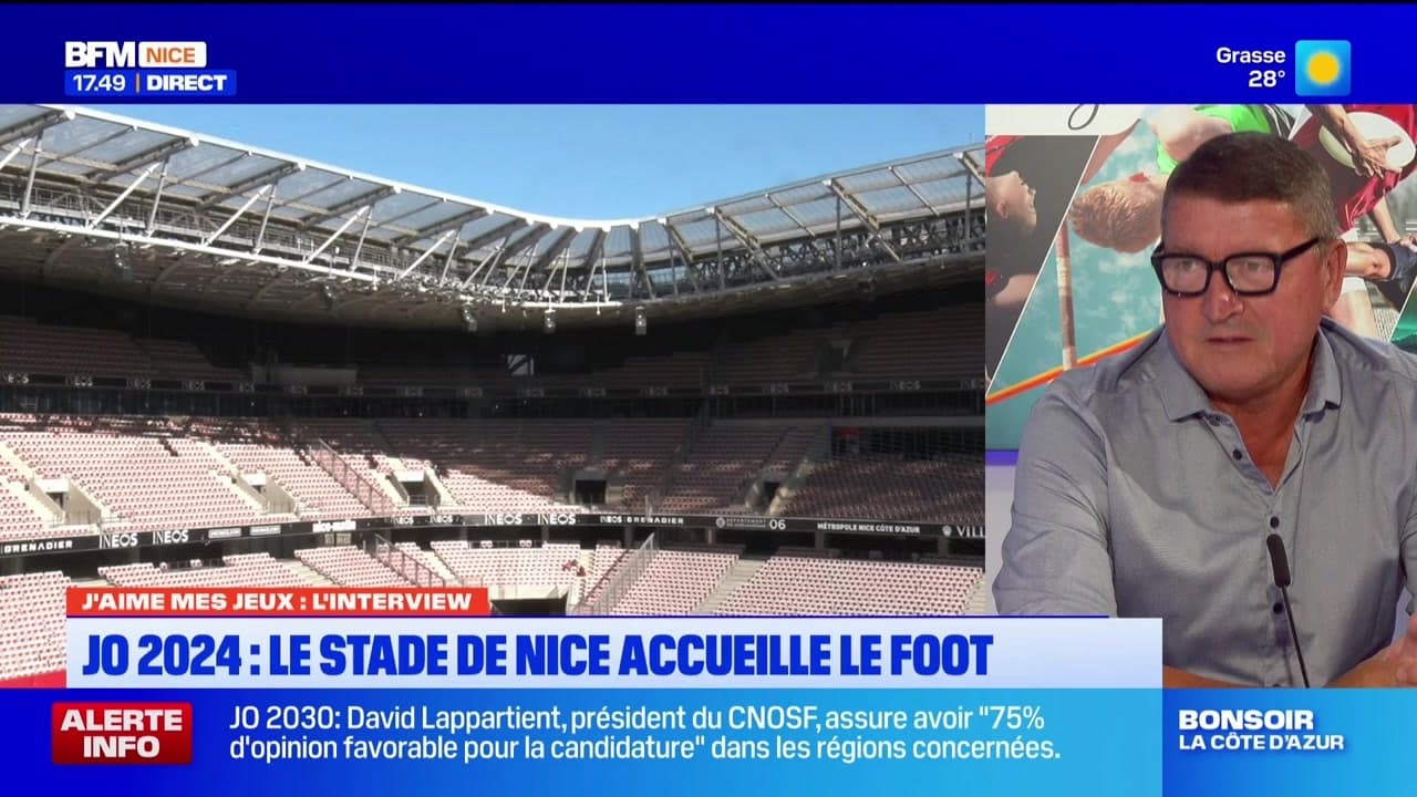J'aime mes jeux du mercredi 24 juillet - JO 2024 : le stade de Nice ...