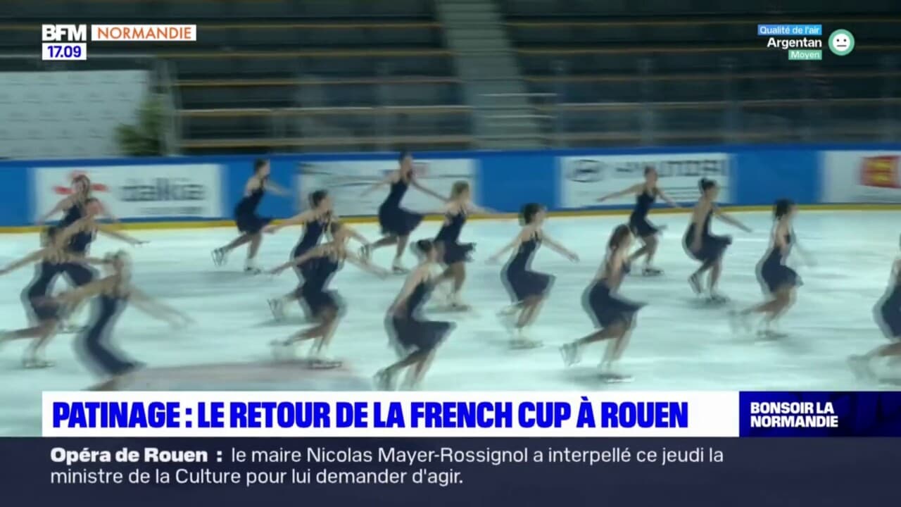 Rouen: le retour de la French Cup de patinage ce week-end