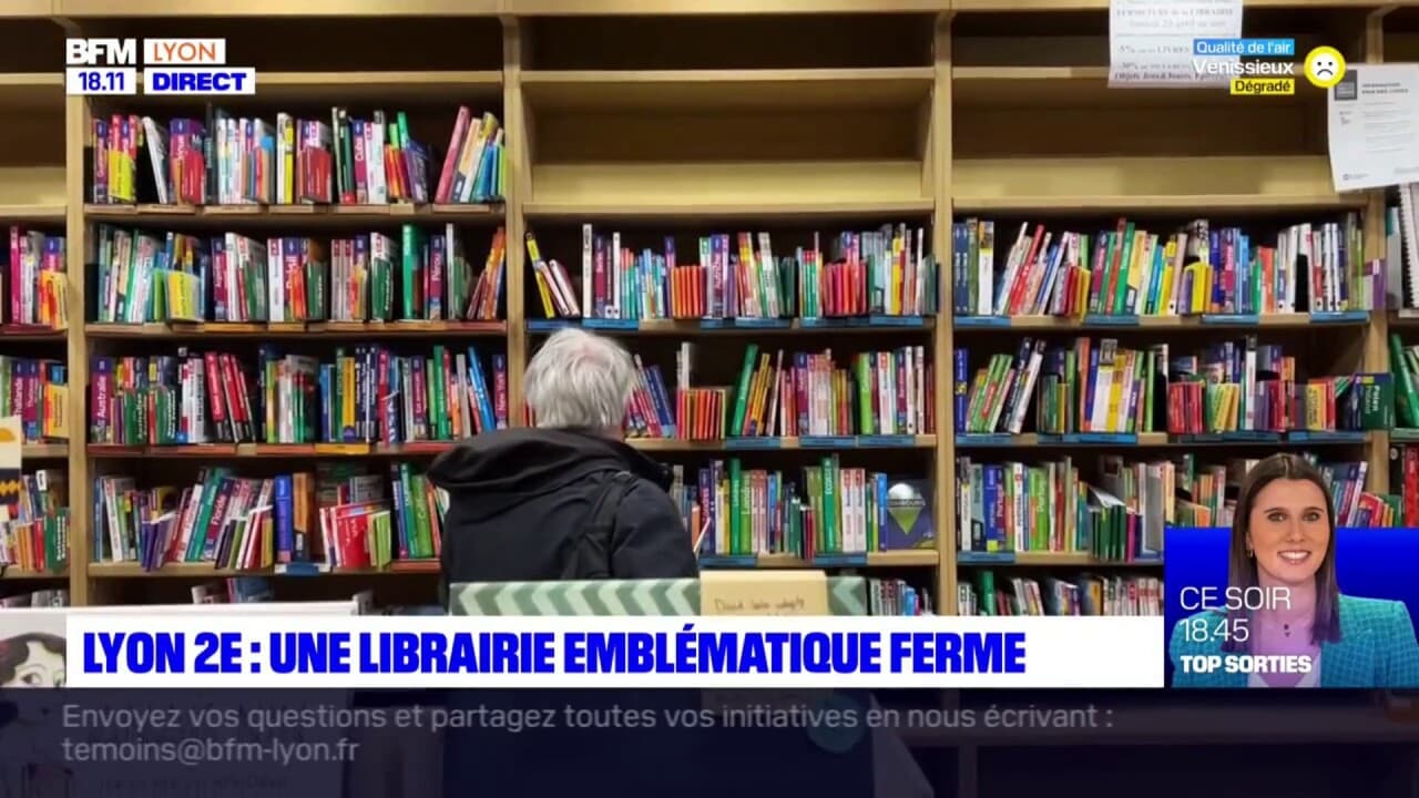 Lyon 2e : une librairie emblématique ferme ses portes