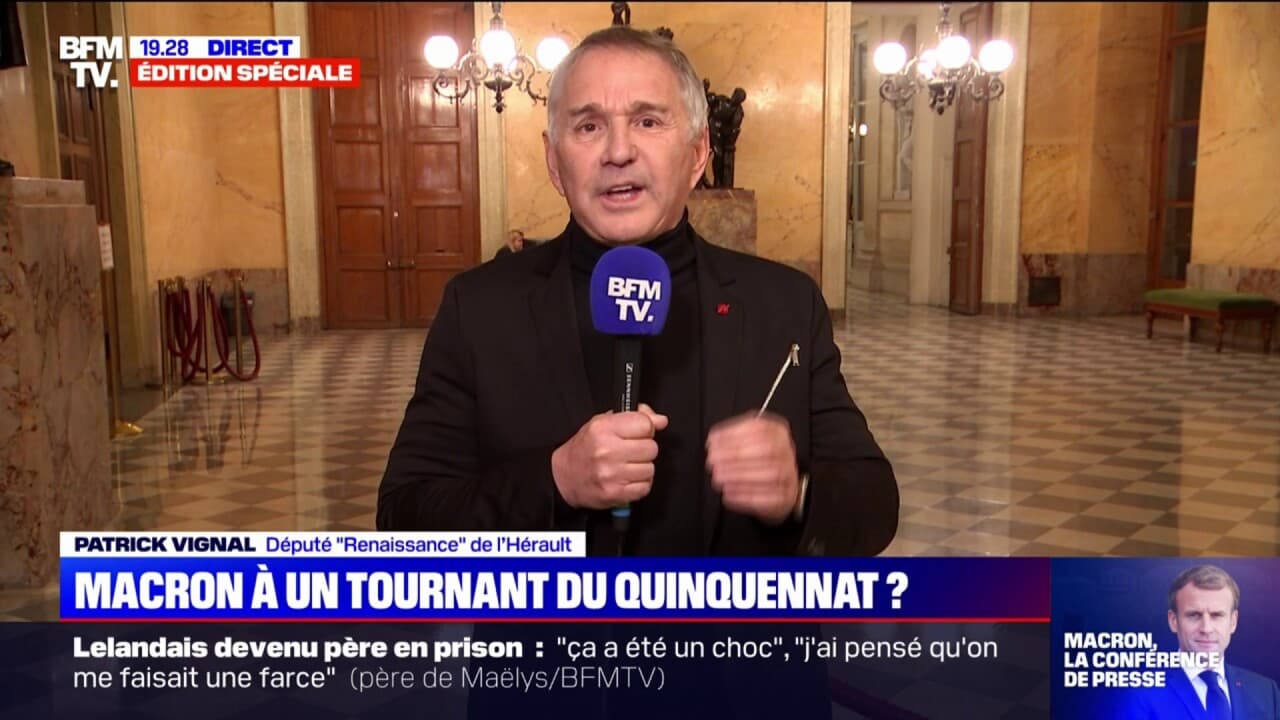 Gouvernement: Patrick Vignal (Renaissance) se félicite qu'Emmanuel ...