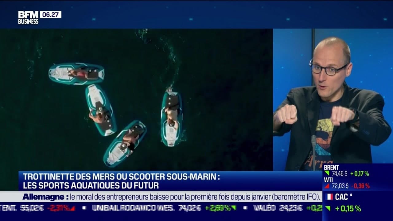 Culture Geek : Trottinette des mers ou scooter sous-marin, les sports aquatiques du futur par ...