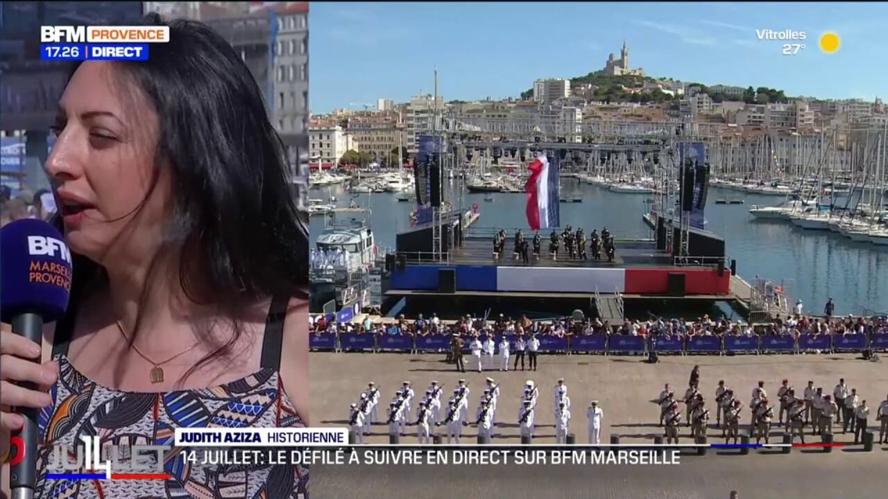 Défilé du 14 juillet à Marseille: l'historienne Judith Aziza raconte l ...