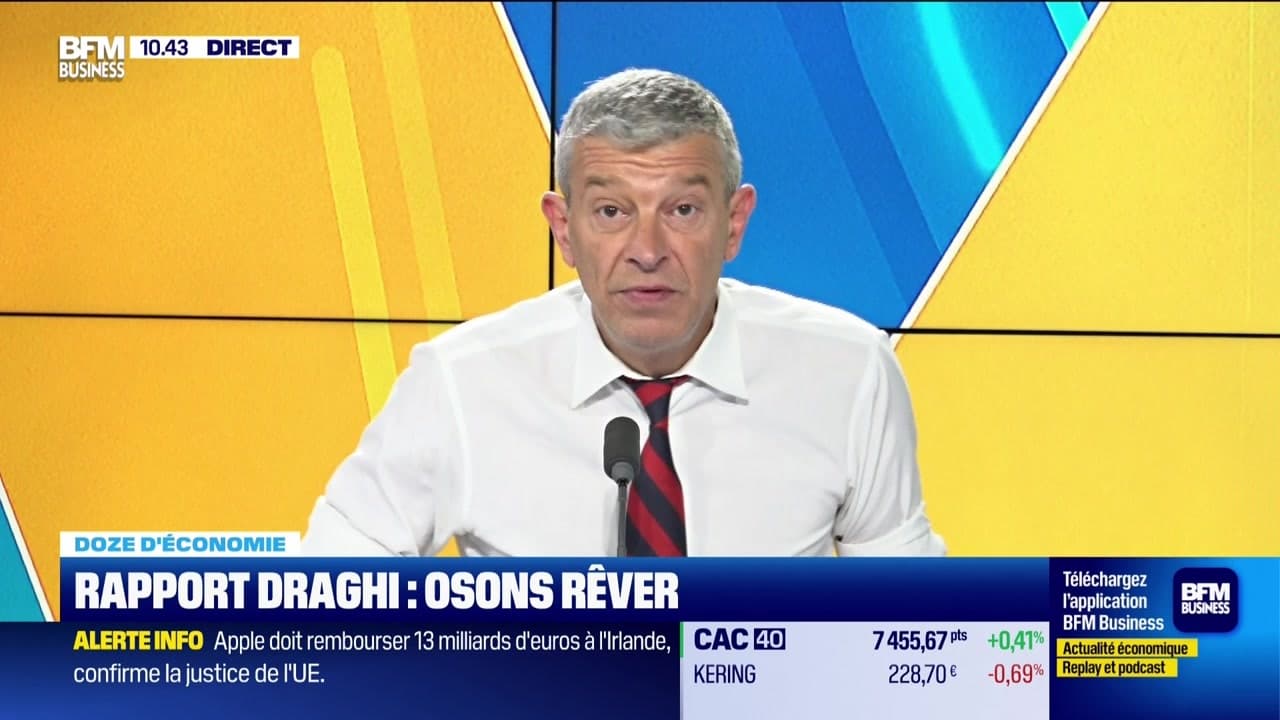Doze d'économie : Rapport Draghi, osons rêver - 10/09