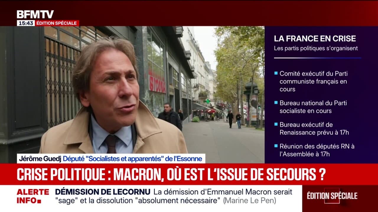 " Il y en a qui sont obsédés par la dissolution ou la destitution ...
