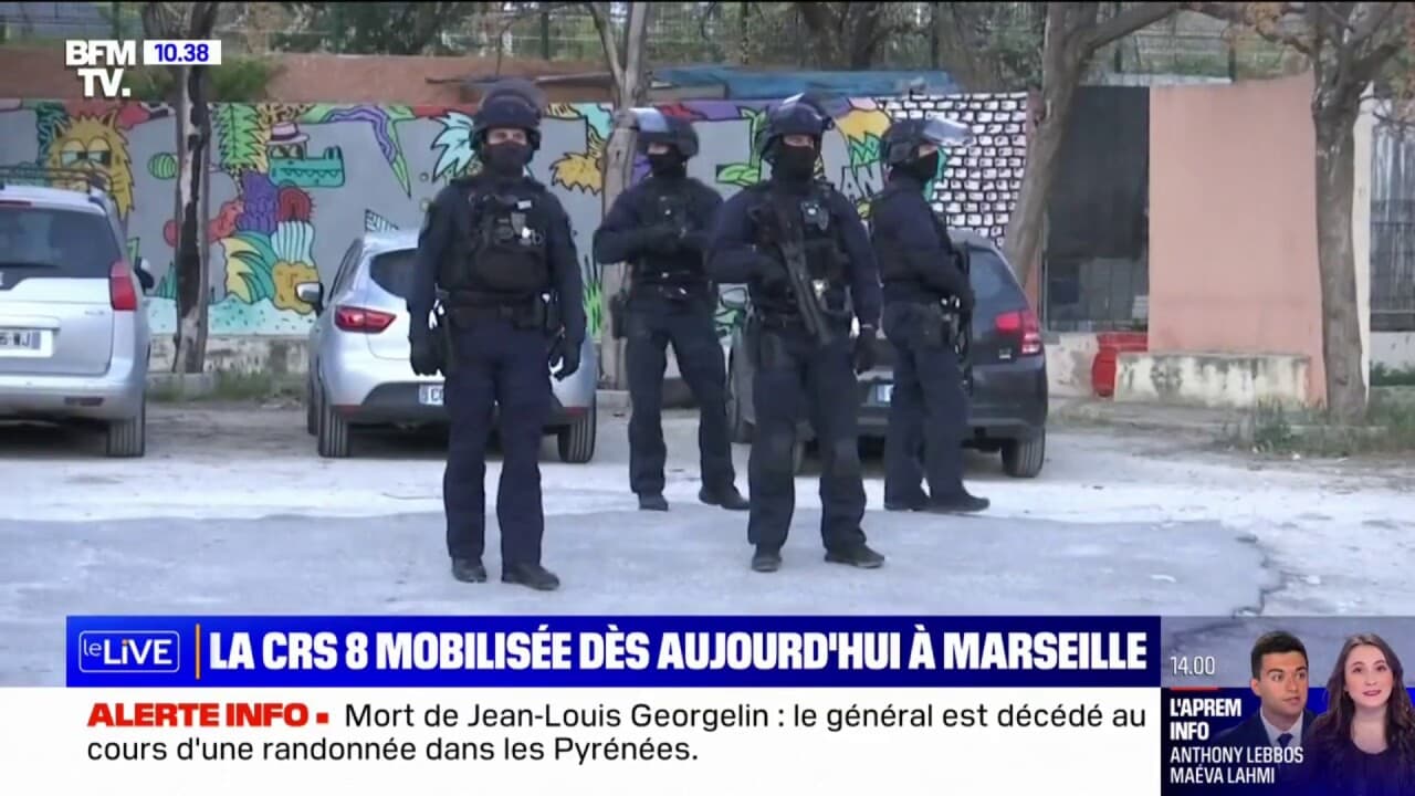 La CRS 8 déployée dès ce samedi dans les quartiers nord de Marseille