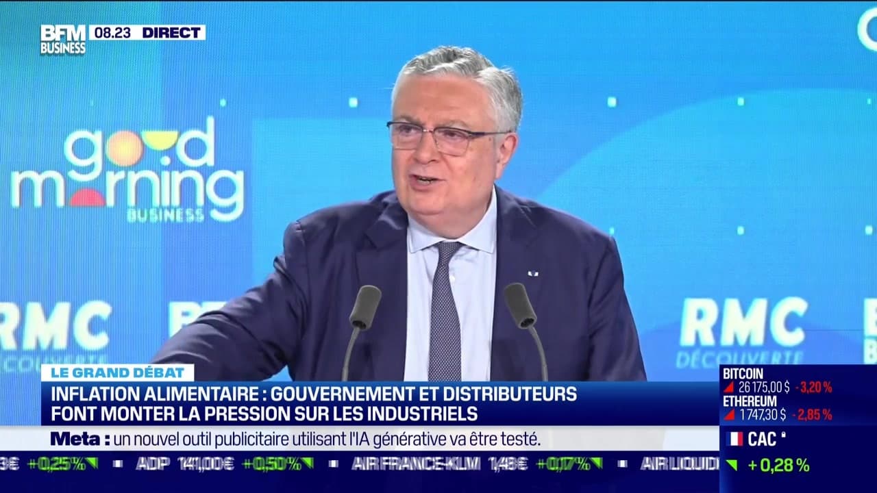 Jacques Creyssel (FCD) : Inflation alimentaire, Bruno Le Maire demande un effort aux industriels ...