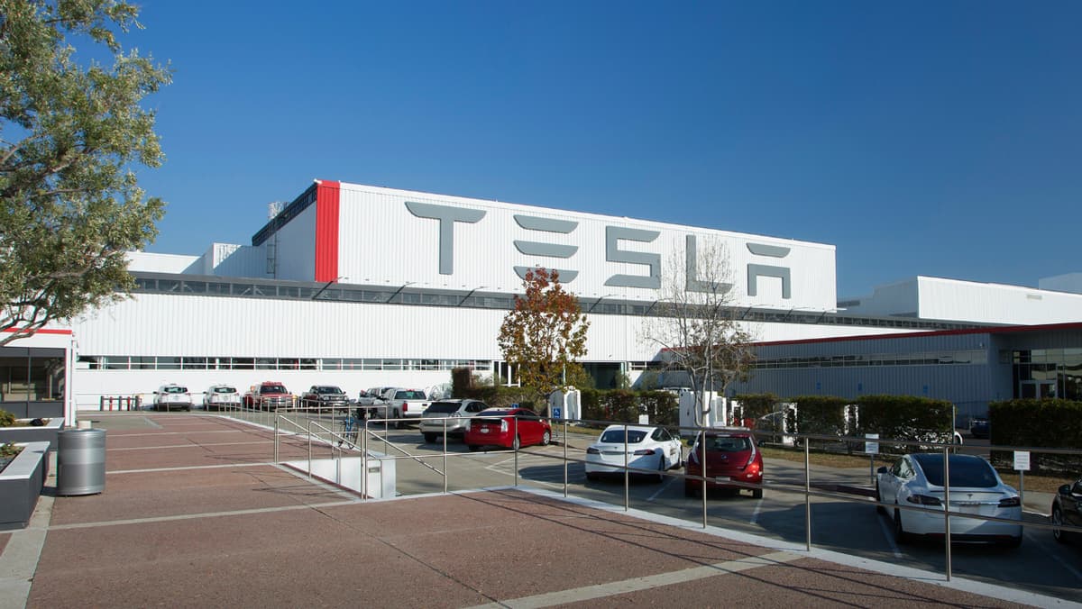 Voici l'impressionnante usine où Tesla fabrique ses voitures