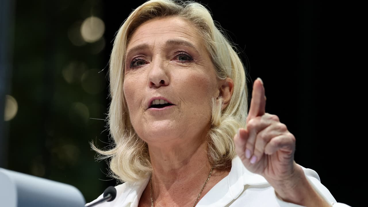 Présidentielle 2027: Marine Le Pen dépasserait les 30% au premier tour, selon un sondage
