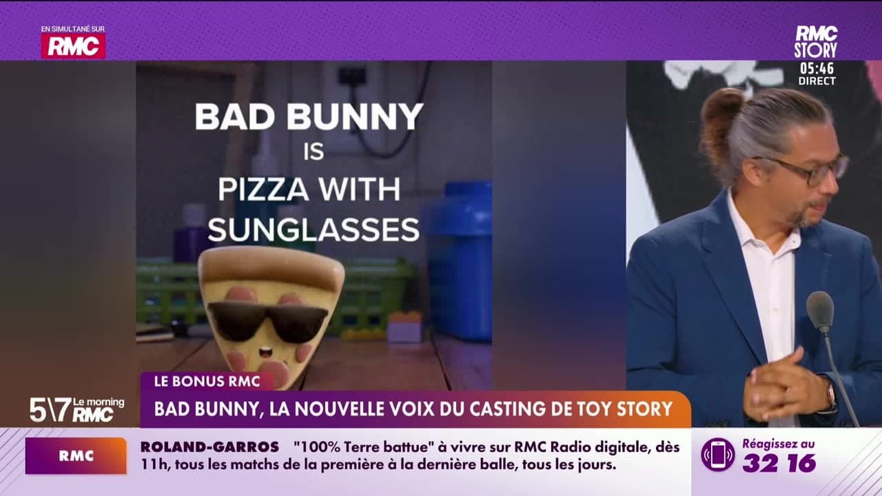 Le bonus RMC : Bad Bunny, la nouvelle voix du casting de Toy Story - 01/06