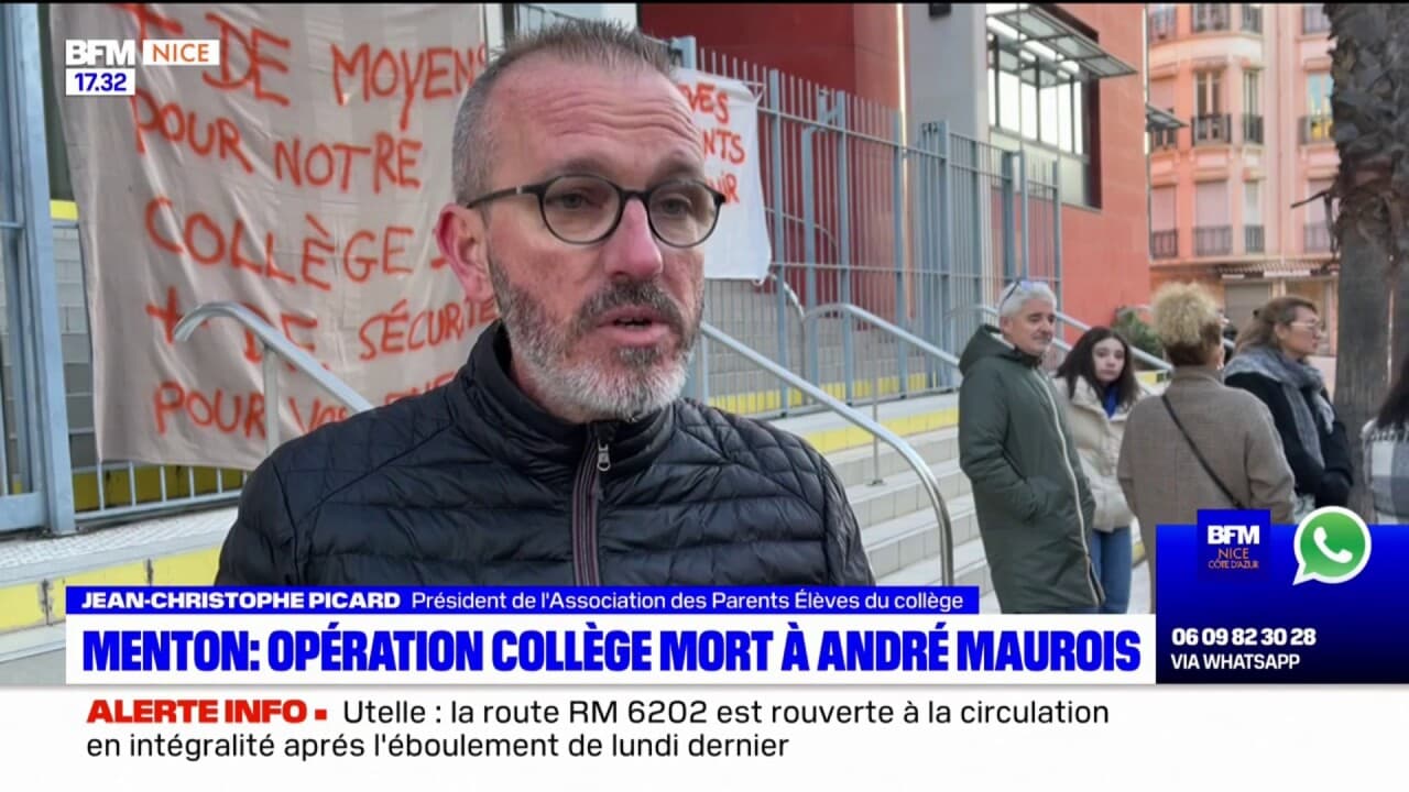 Menton: une opération collège mort à André Maurois pour dénoncer le ...
