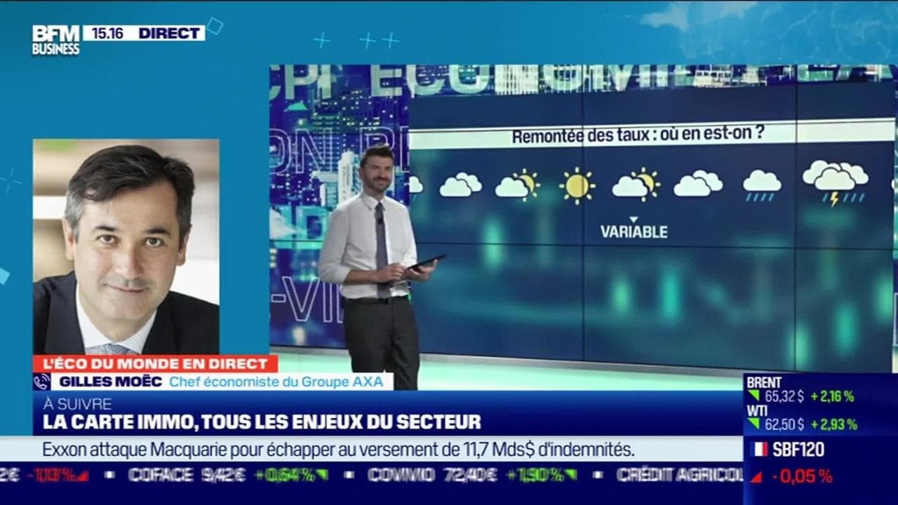 Gilles Moëc (AXA) : Où en est-on dans la remontée des taux ? - 04/03