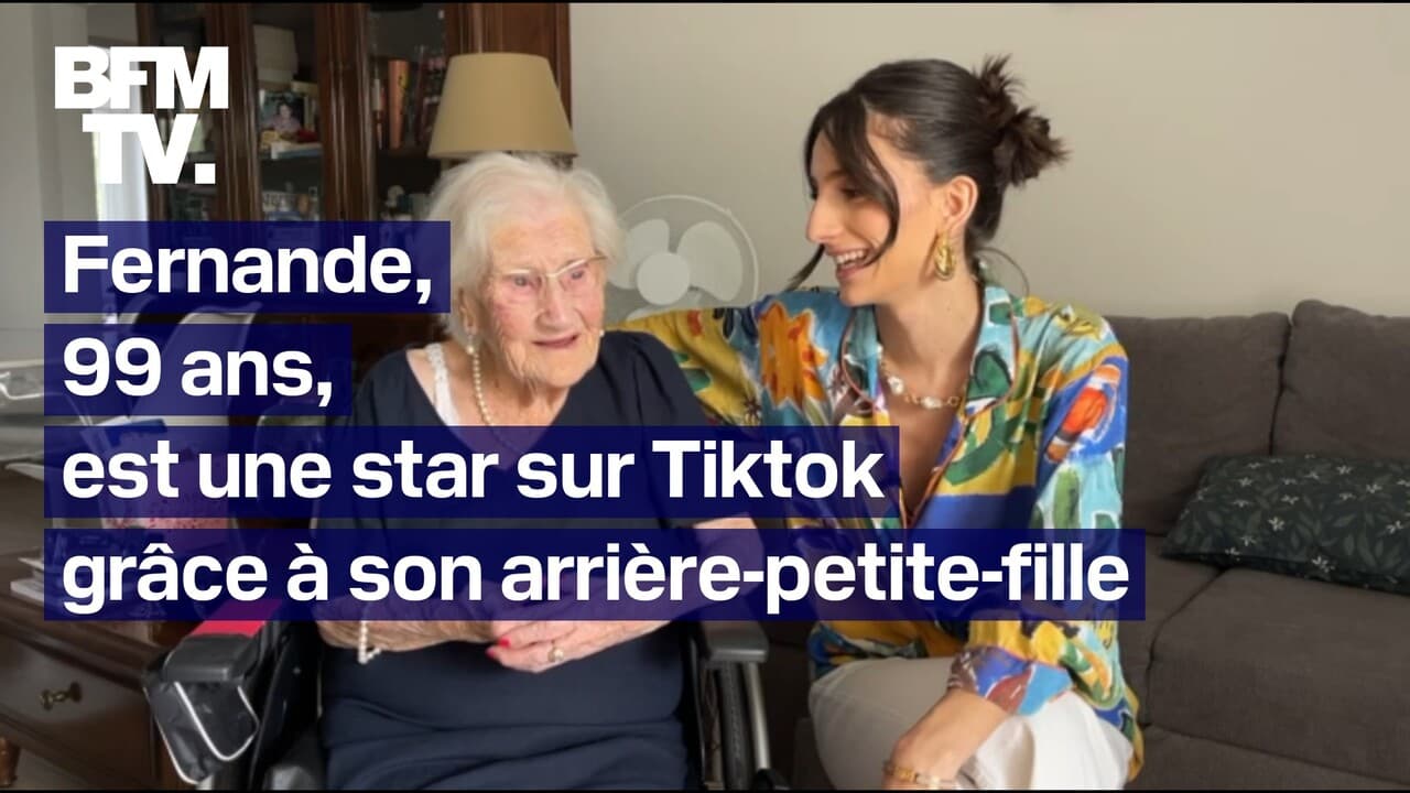 À 99 ans, Fernande est une star sur Tiktok grâce à son arrière-petite-fille