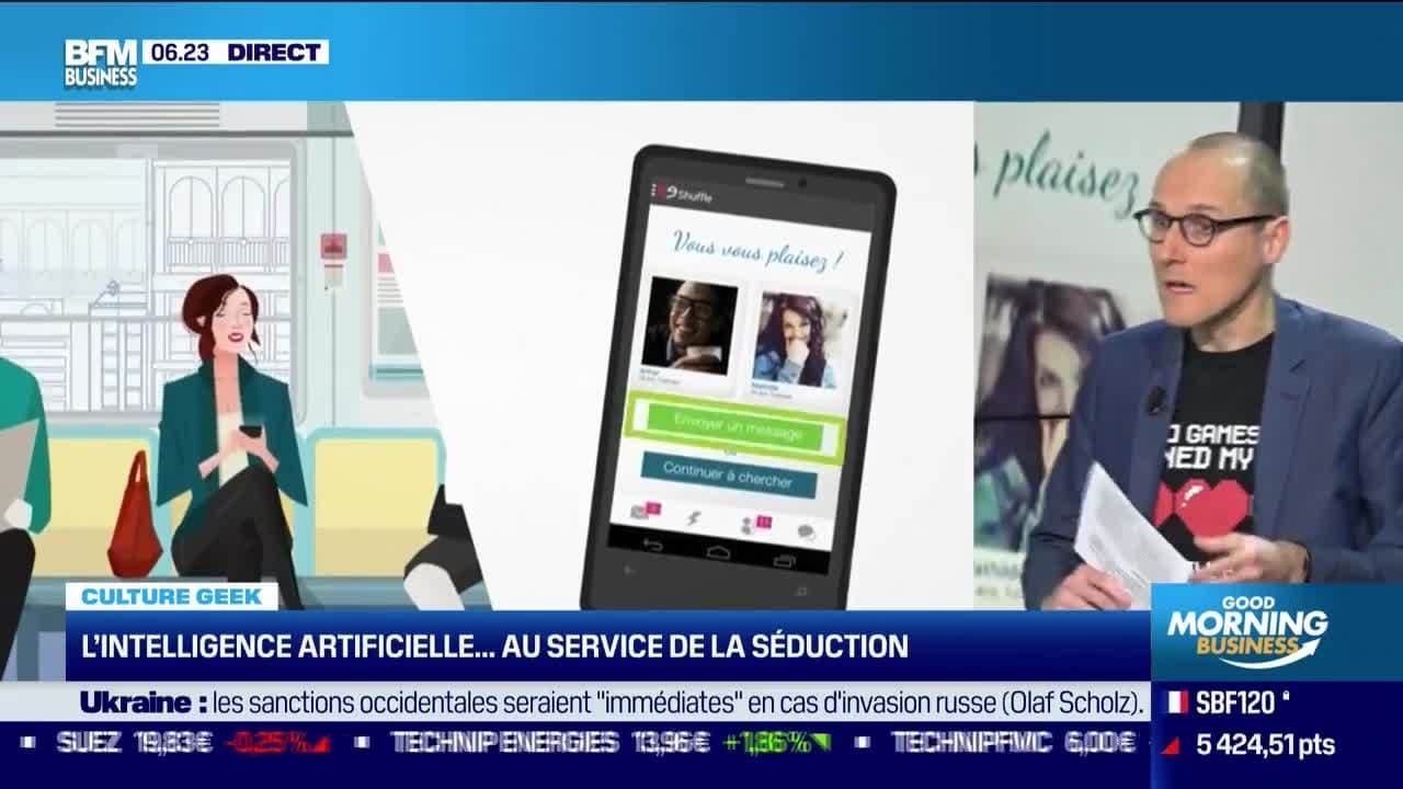 Culture Geek : L'intelligence artificielle... au service de la séduction, par Anthony Morel - 14/02