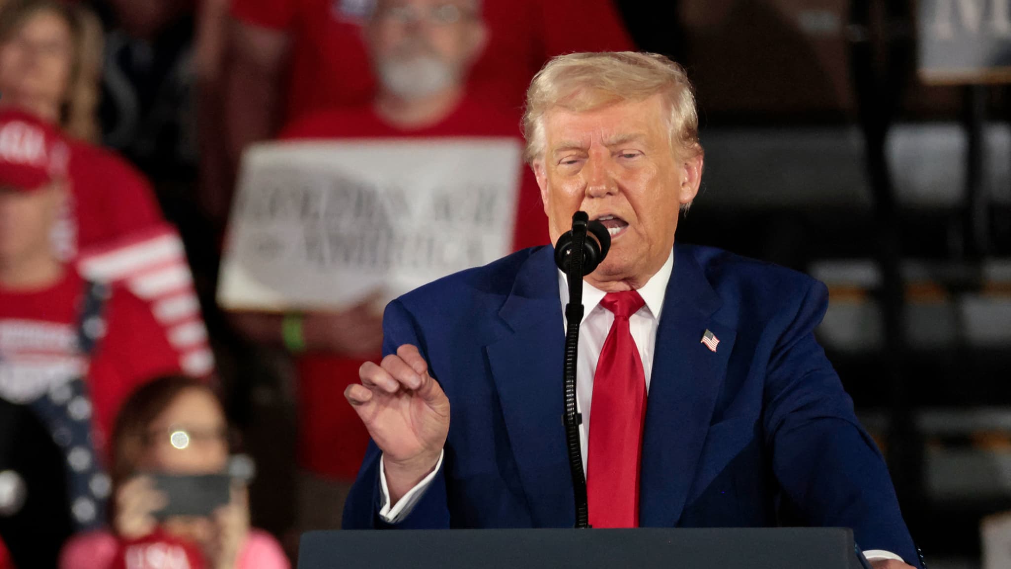 "C'est dommage": Donald Trump regrette de ne pas pouvoir se présenter à ...