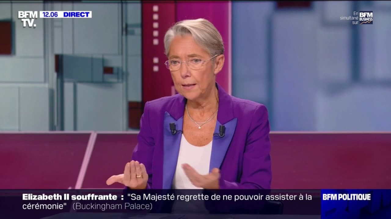 Élisabeth Borne: "On est revenu au taux de chômage le plus bas depuis ...