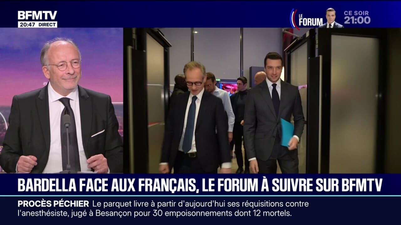 LE CHOIX D'YVES - Jordan Bardella en tête des sondages pour la ...