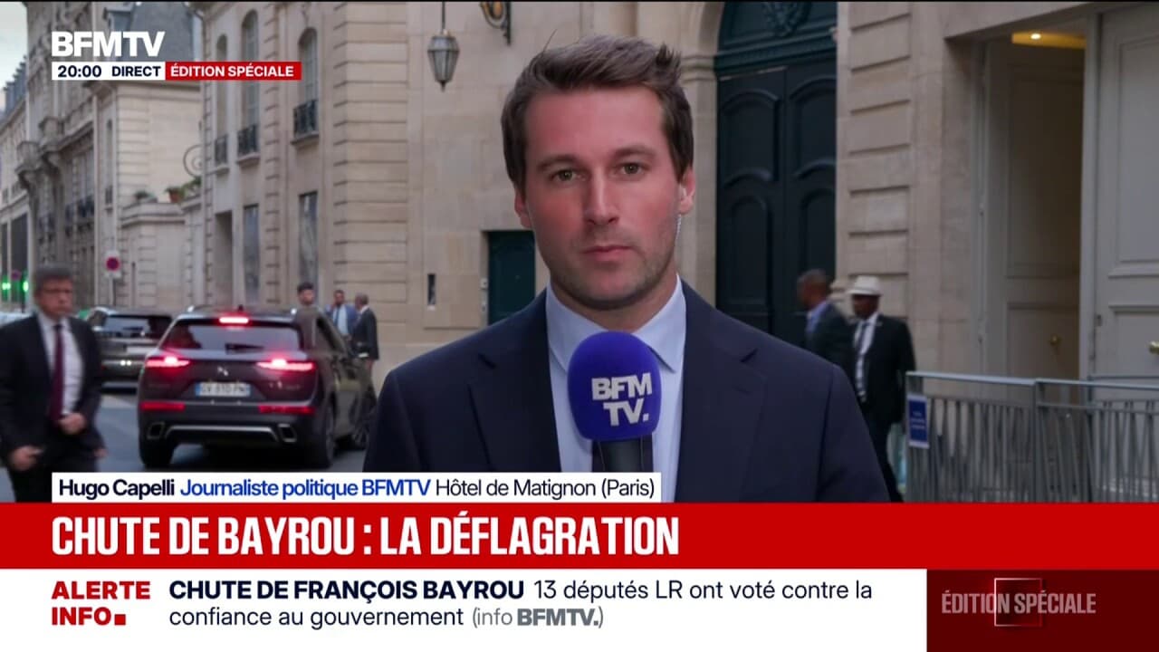Les ministres du gouvernement de François Bayrou sont en train d ...