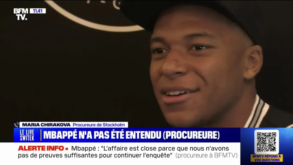[Document BFMTV] Enquête pour viol visant Mbappé:"les soupçons que nous ...
