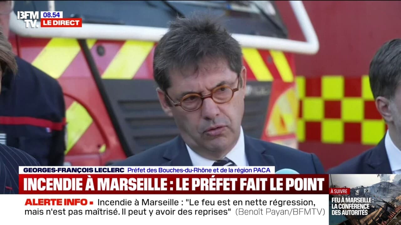 Incendie à Marseille: “On peut considérer que le feu est en très nette ...