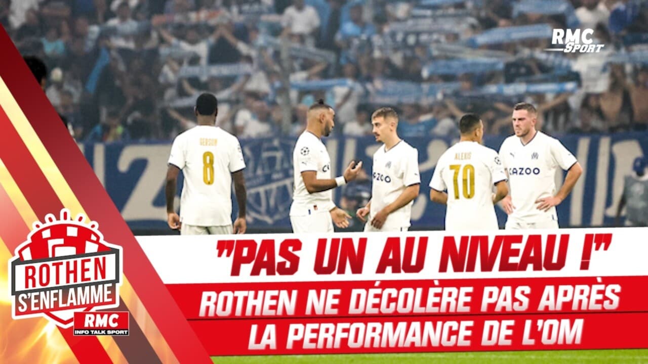 "Il n'y en a pas eu un au niveau !" Rothen ne décolère pas après la ...