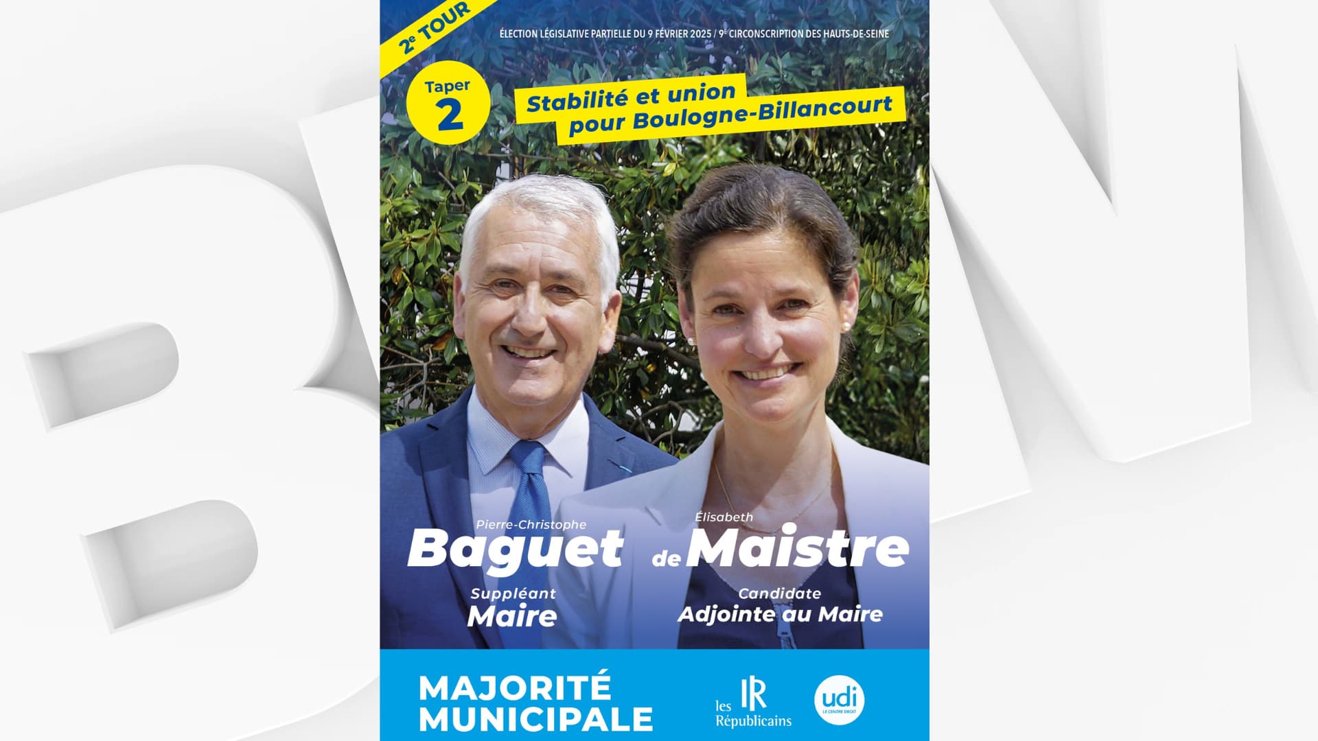 Législatives à Boulogne-Billancourt: la LR Élisabeth de Maistre élue députée des Hauts-de-Seine