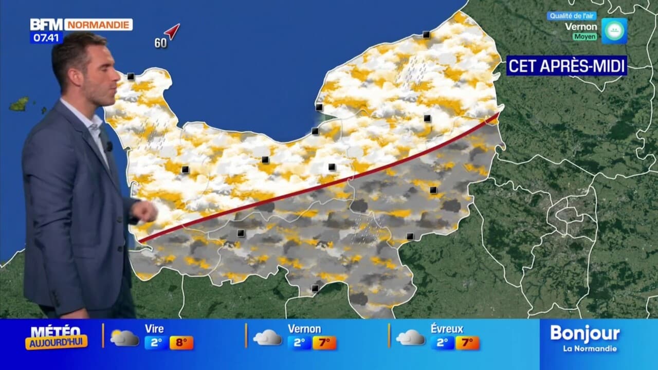 Météo Normandie: un temps plutôt couvert mais des éclaircies grâce aux rafales de vent