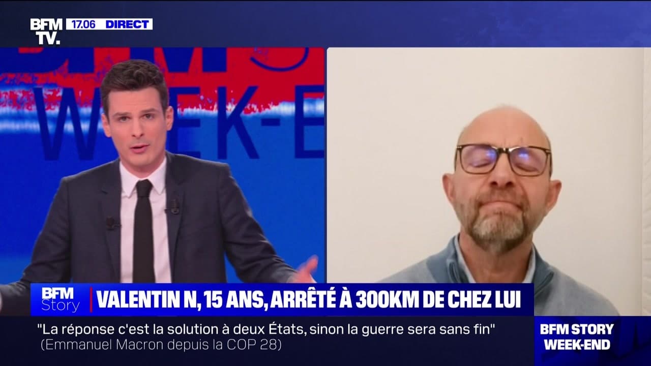 Story 1 : Valentin N, 15 ans, arrêté à 300km de chez lui - 02/12
