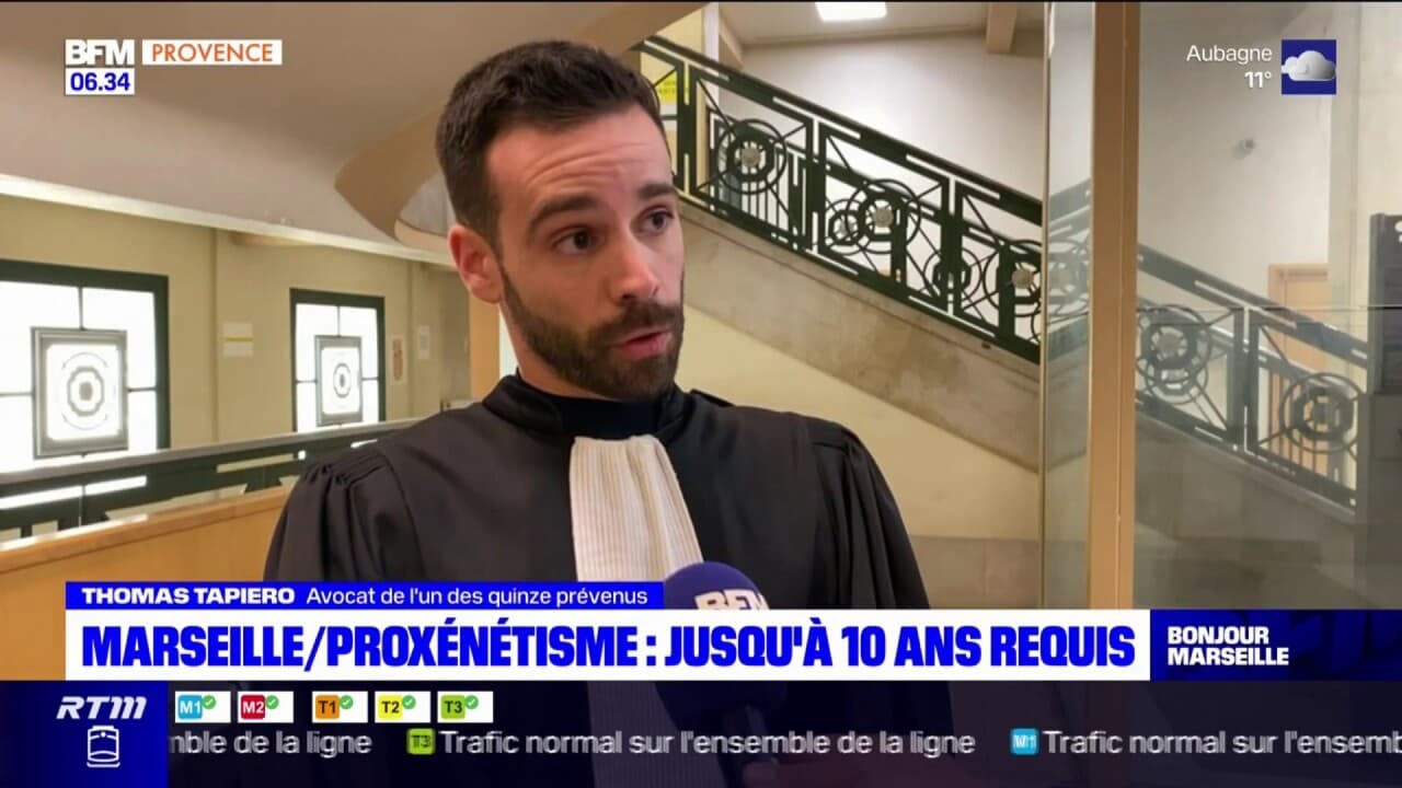 Marseille: 10 ans de prison requis pour 9 personnes dans le procès des ...
