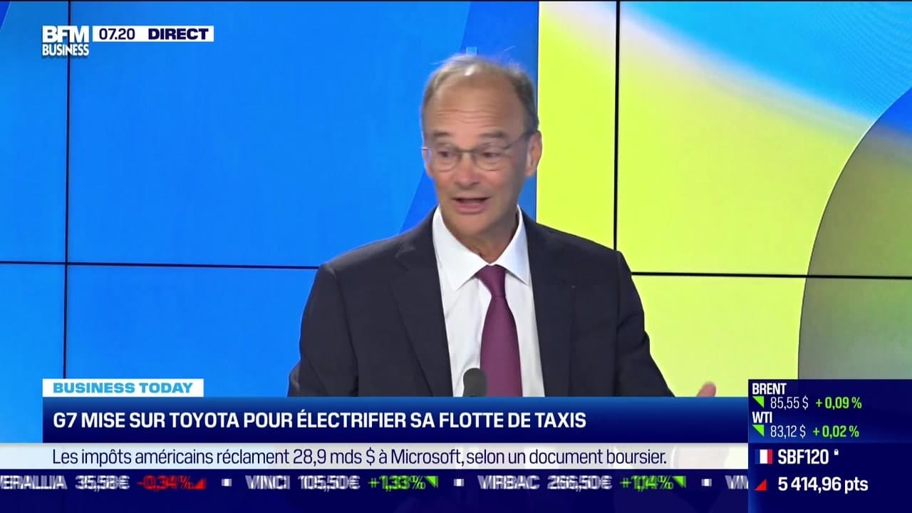 Nicolas Rousselet (G7) : G7 mise sur Toyota pour électrifier sa flotte ...