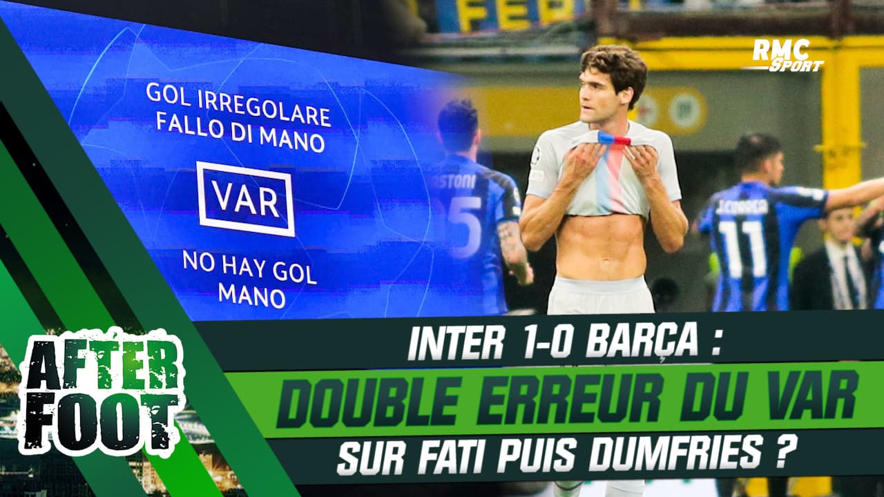 Inter 1-0 Barça : Dumfries, Fati... Double erreur du VAR