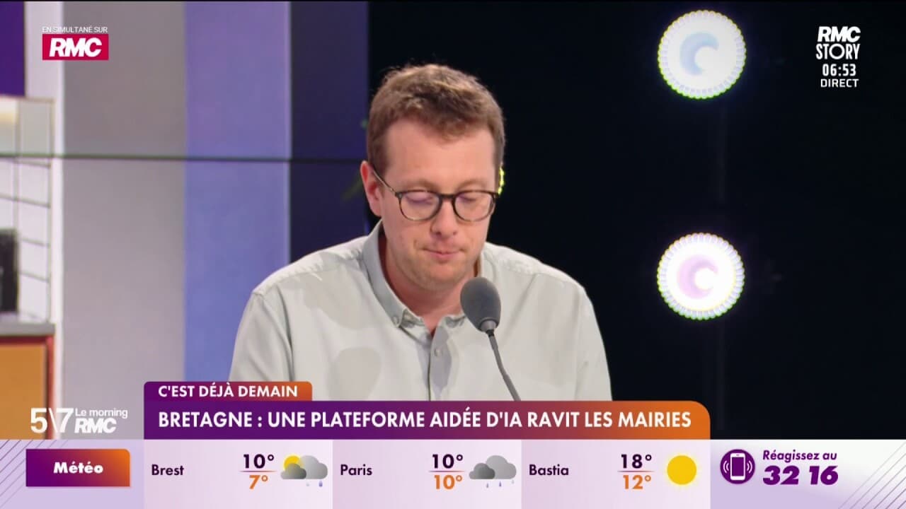 C'est déjà demain - Bretagne : une plateforme aidée d'IA ravit les maires
