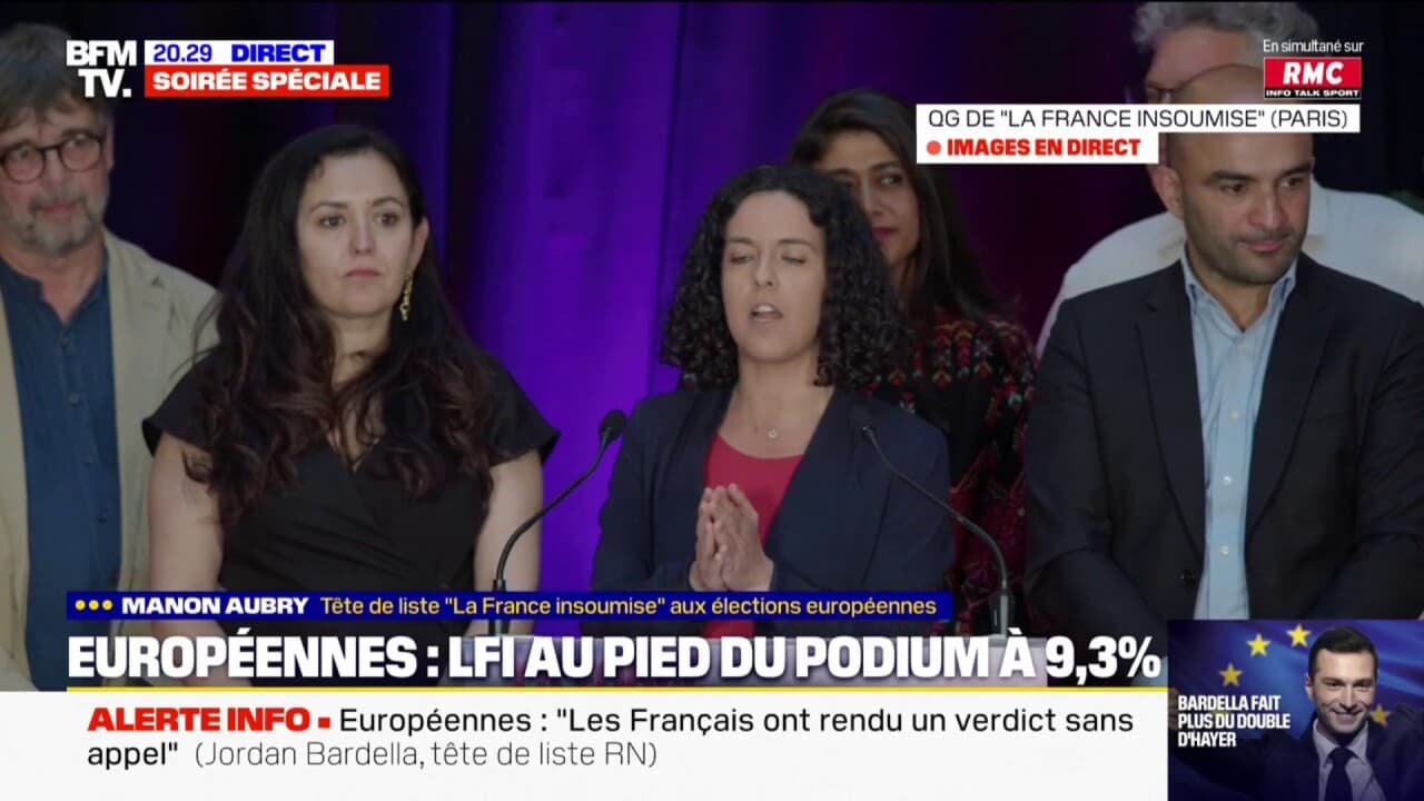 Manon Aubry: "Le pays veut tourner la page de l'ère Macron, cette page ...