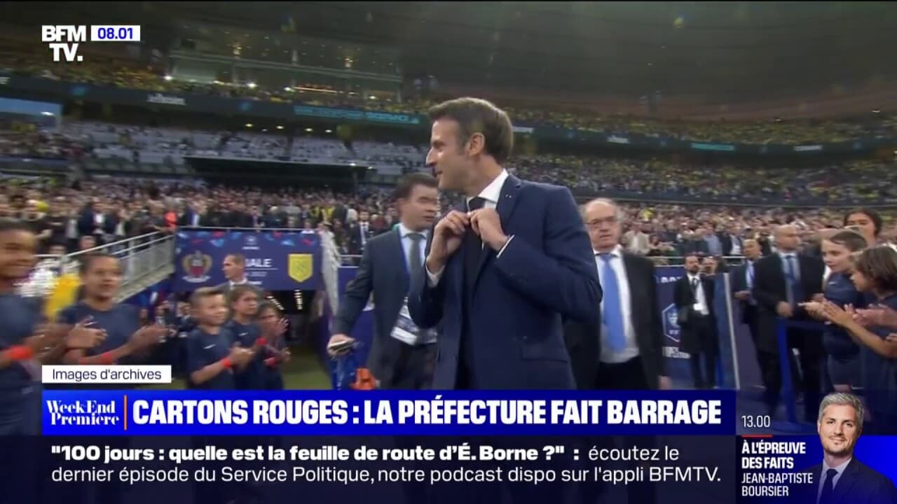 Finale de la Coupe de France: Emmanuel Macron va-t-il descendre sur le ...