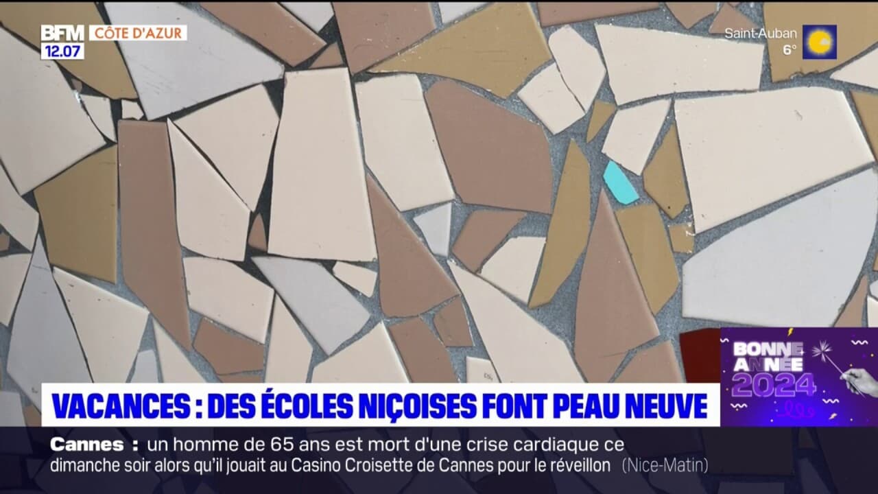 Nice: après les vacances de fin d'année, des écoles font peau neuve