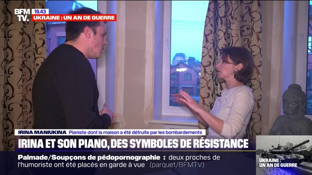 BFMTV a retrouvé la pianiste Irina Maniukina, dont la vidéo a fait le ...