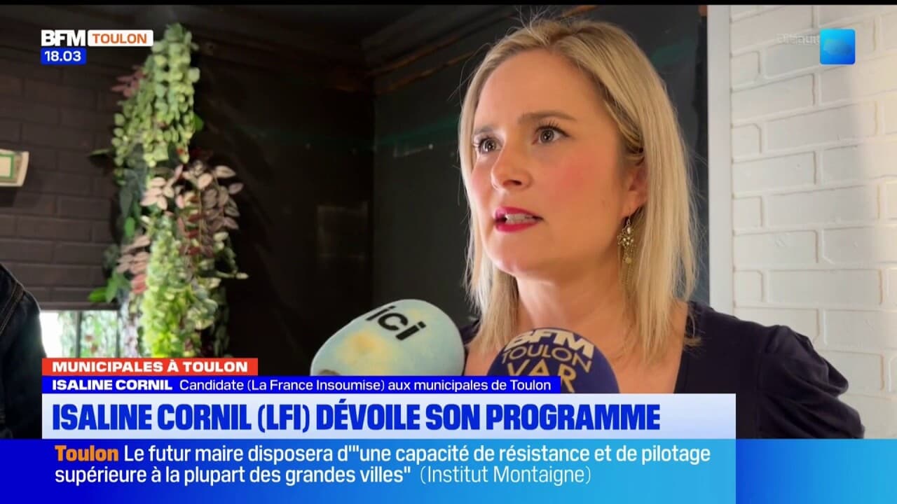 Municipales à Toulon : Isaline Cornil (LFI) dévoile son programme