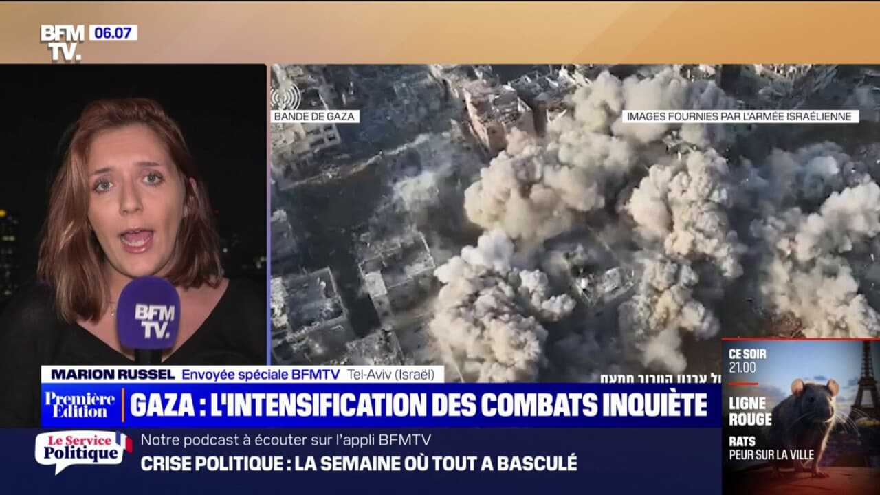 À Gaza, l'intensification des combats inquiète À Gaza, l'intensification des combats inquiète